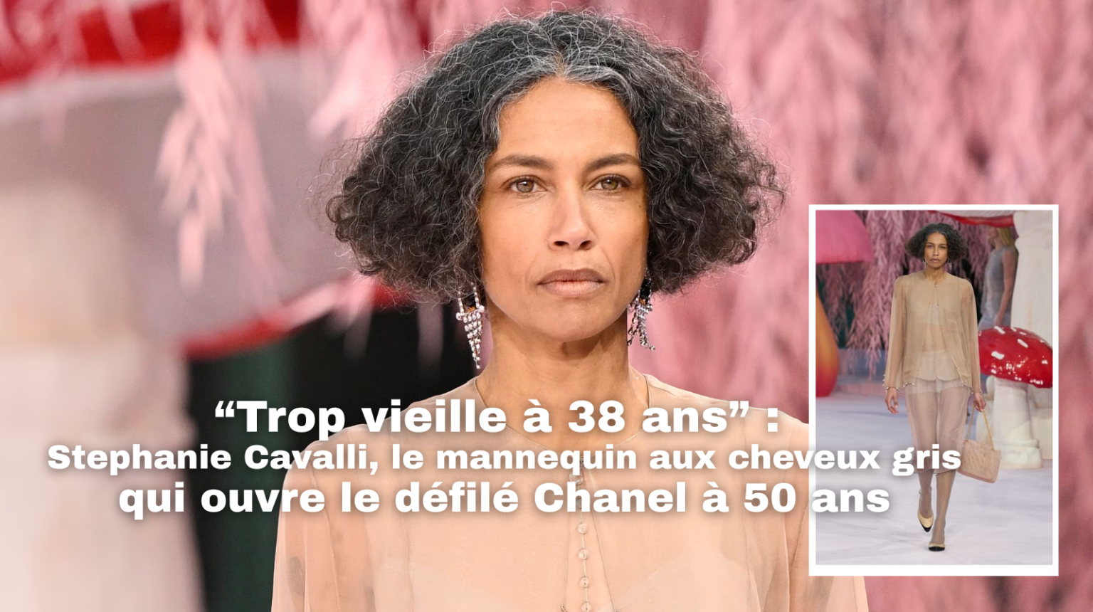 “Trop vieille à 38 ans” : Stephanie Cavalli, le mannequin aux cheveux ...